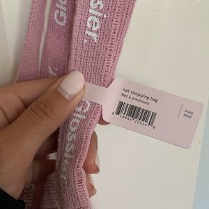 Glossier | Bags | Glossier Net Shopping Bag Nwt | Poshmark